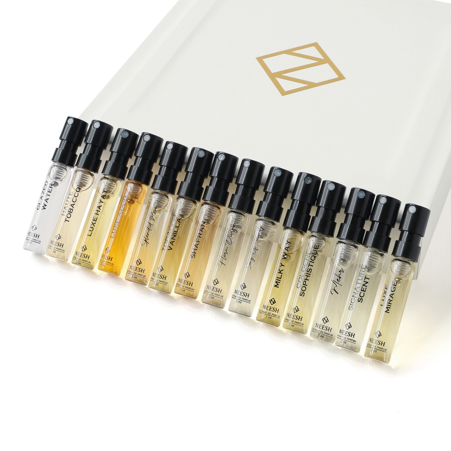 Neesh Discovery Set: Explore 14 Signature Fragrances – NEESH